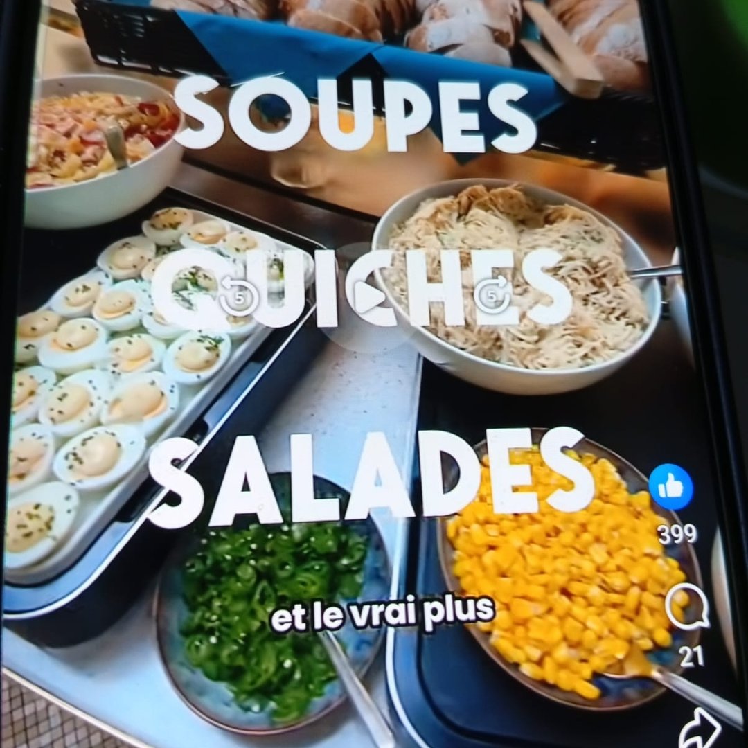 Buffet a volonte - Activité pour senior à Strasbourg - Club Colette