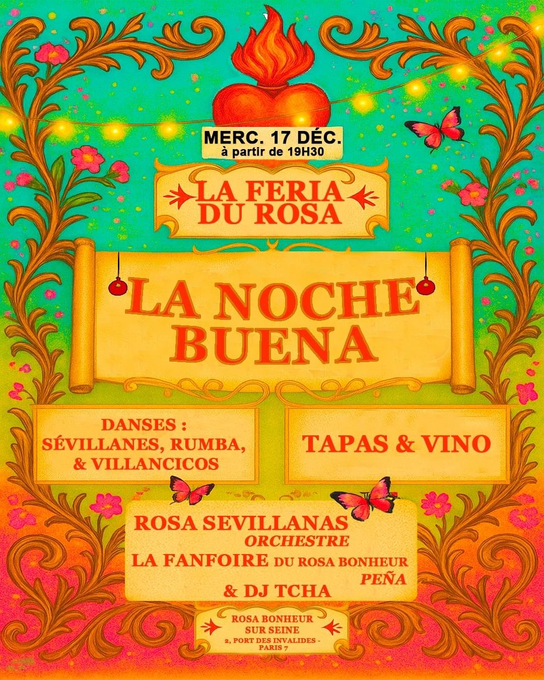 Feria du Rosa Bonheur « La Noche Buena » - Activité pour senior à Paris ...