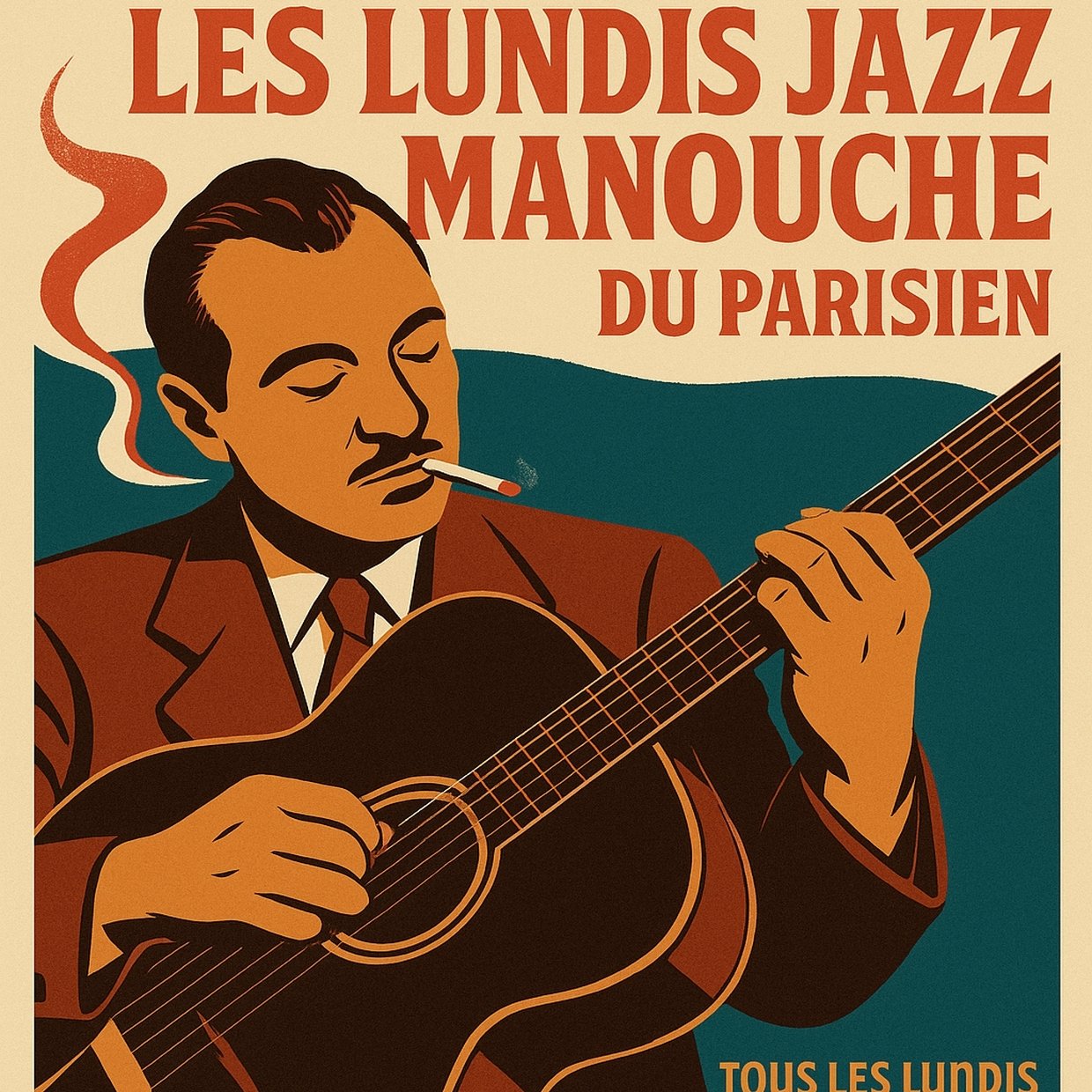 Apéro Jazz Manouche du Lundi - Activité pour senior à Paris - Club Colette
